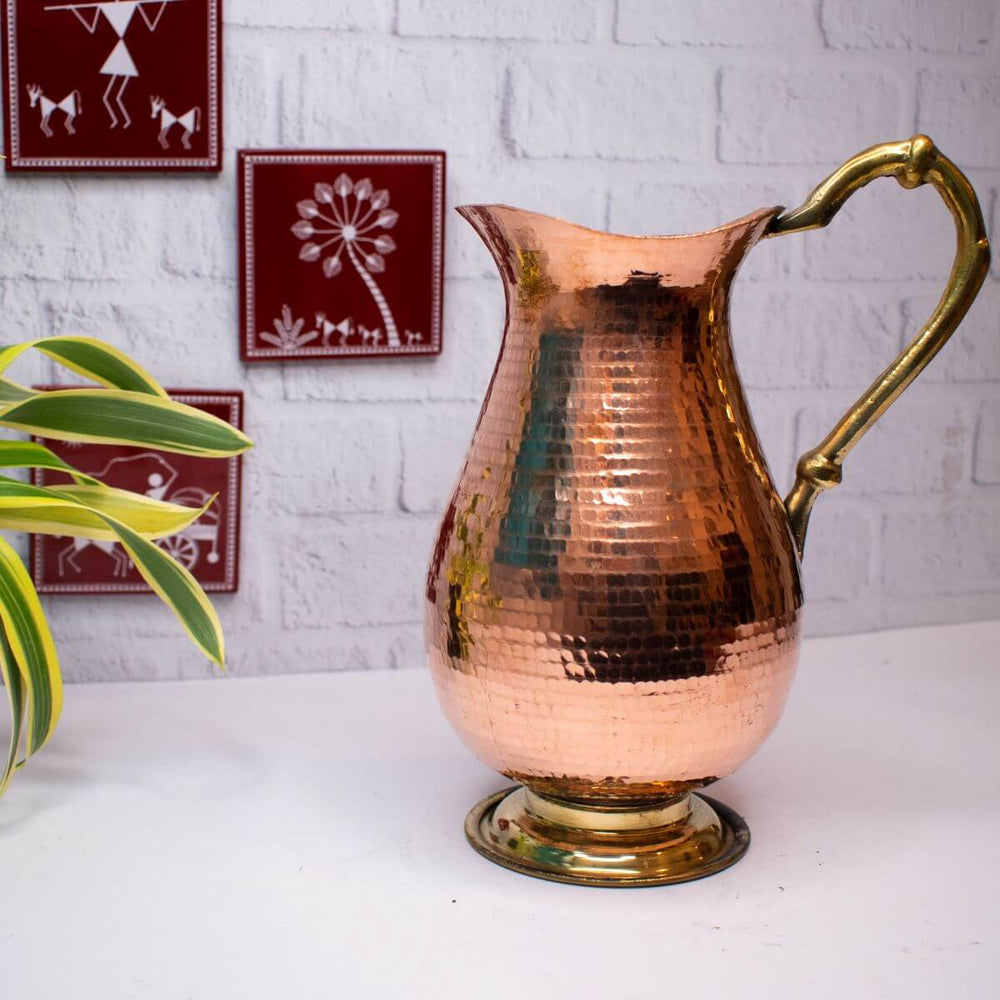 Copper Jug Traditional Design| Buy Now| Zishta.com