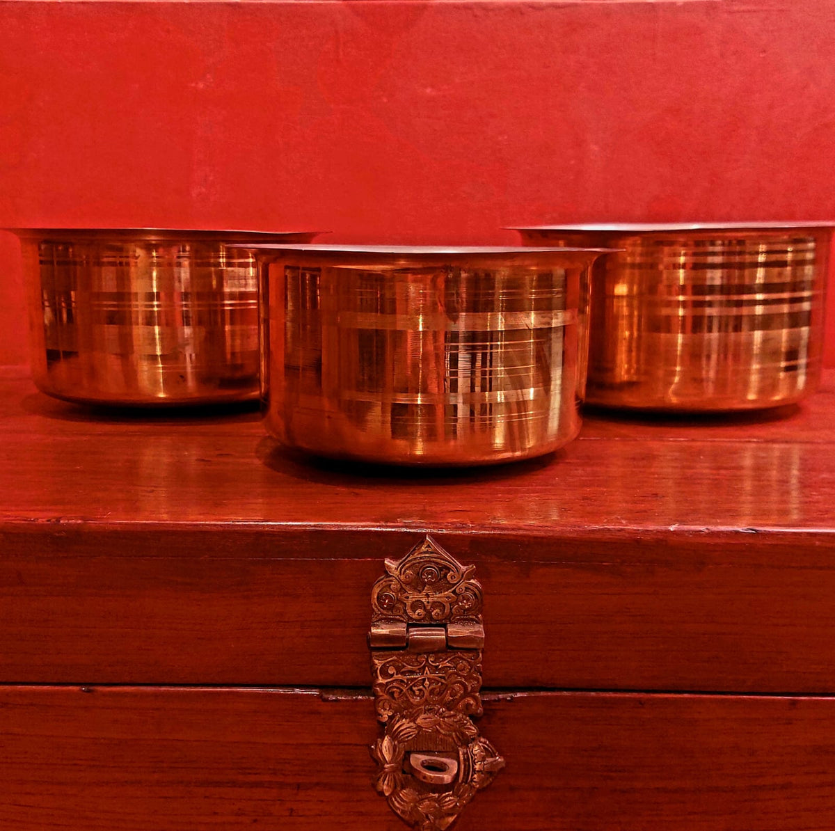 Handcrafted Pital Ka Bhagona (Brass Tope) for Everyday Cooking