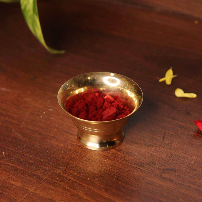 Brass Chandan Bowl-Set Of 4 | Traditional Gifts for Navratri | Zishta