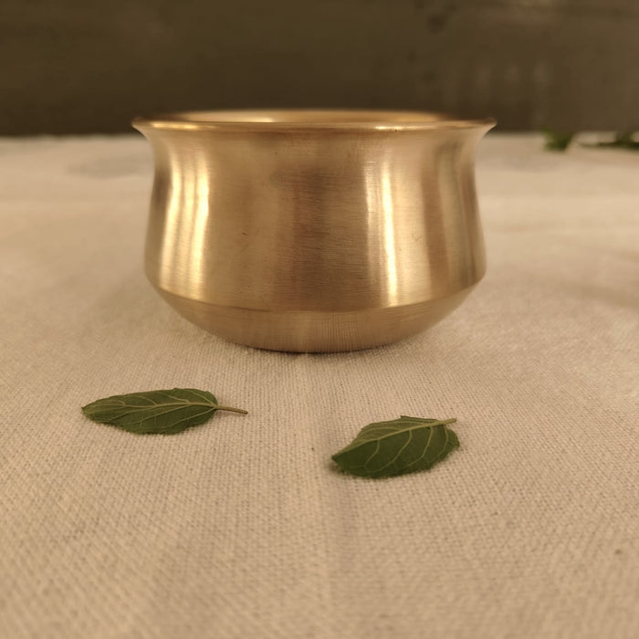 Pure Kansa Tulsi Handi – Handcrafted Bronze Cookware for Daily Cooking