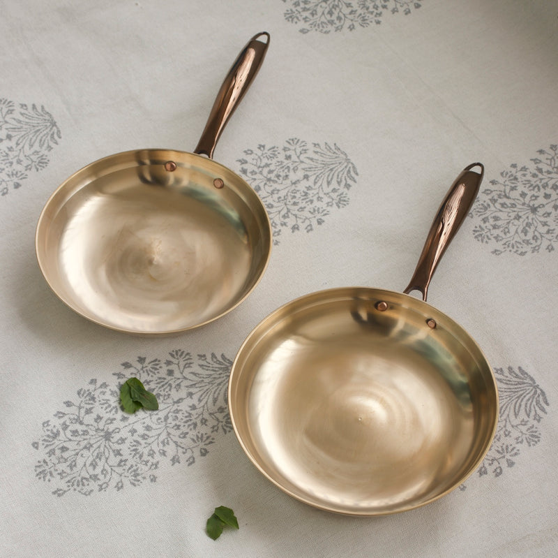 Ekanta Kansa Annam Utensils-Kansya Serveware | Shop Now | Zishta.com