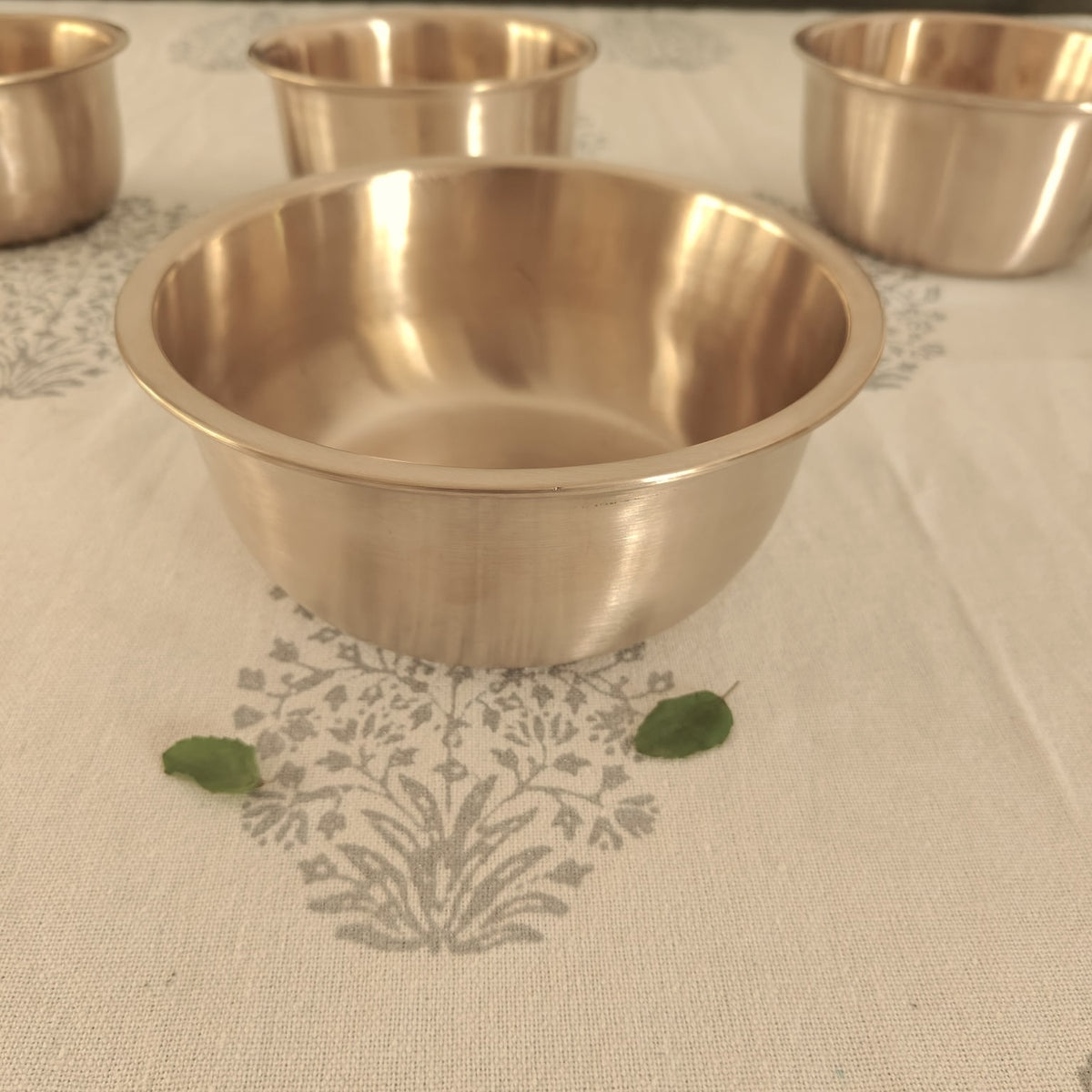 Pure Kansa Tulsi Cookware Tope–Versatile Cook & Serve Tall Pot