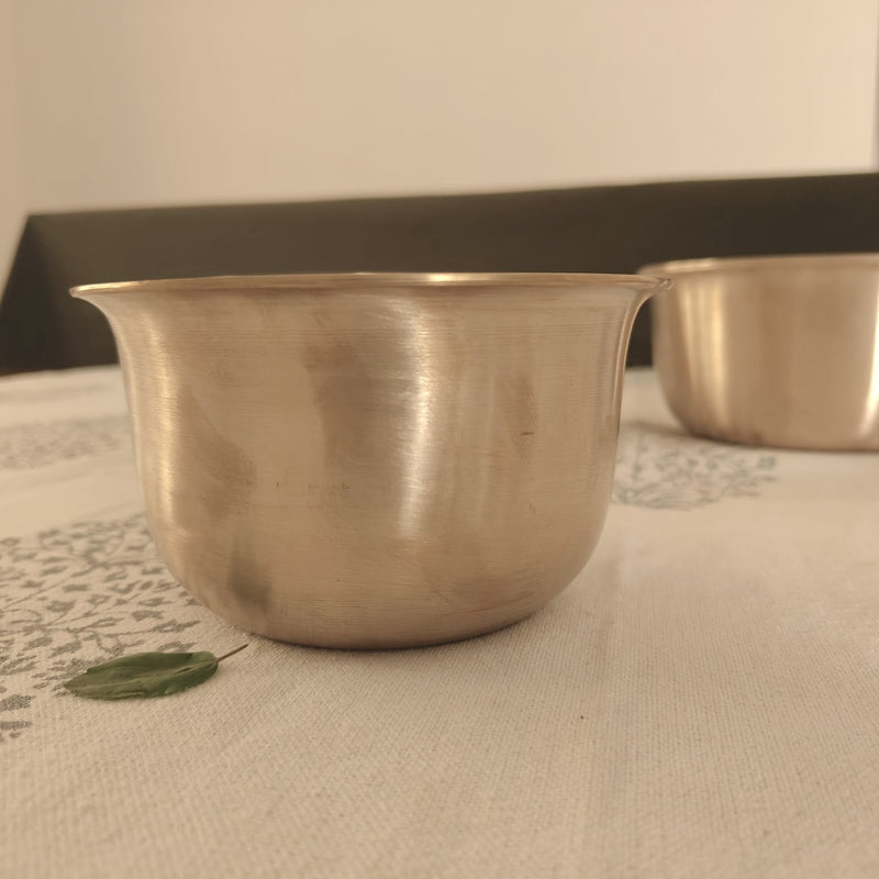 Pure Kansa Tulsi Cookware Tope–Versatile Cook & Serve Tall Pot