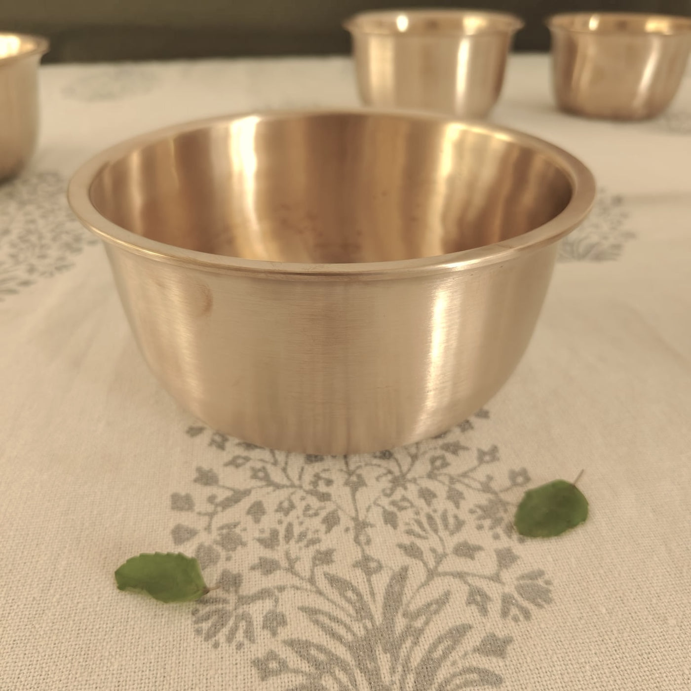 Pure Kansa Tulsi Cookware Tope–Versatile Cook & Serve Tall Pot