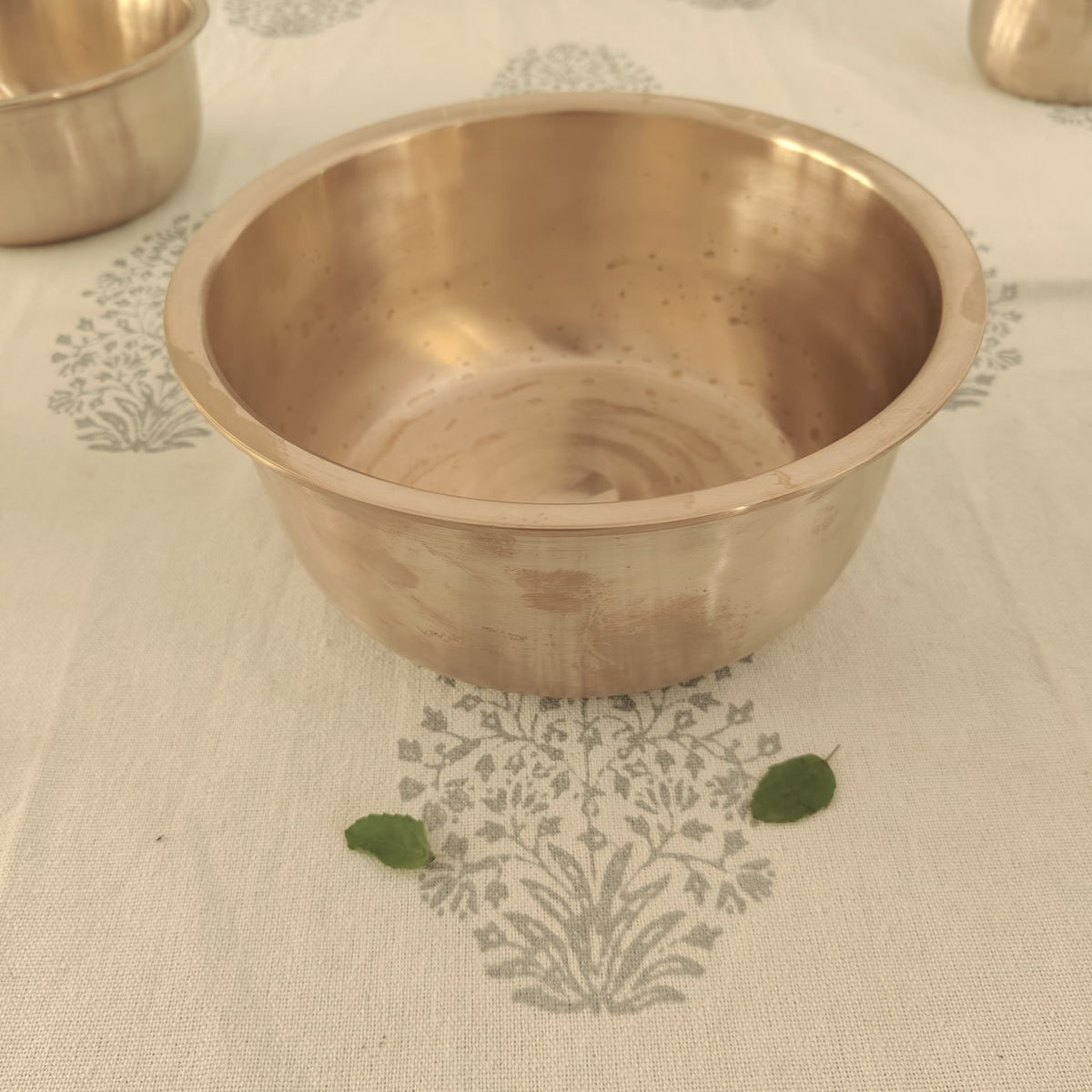 Pure Kansa Tulsi Cookware Tope–Versatile Cook & Serve Tall Pot