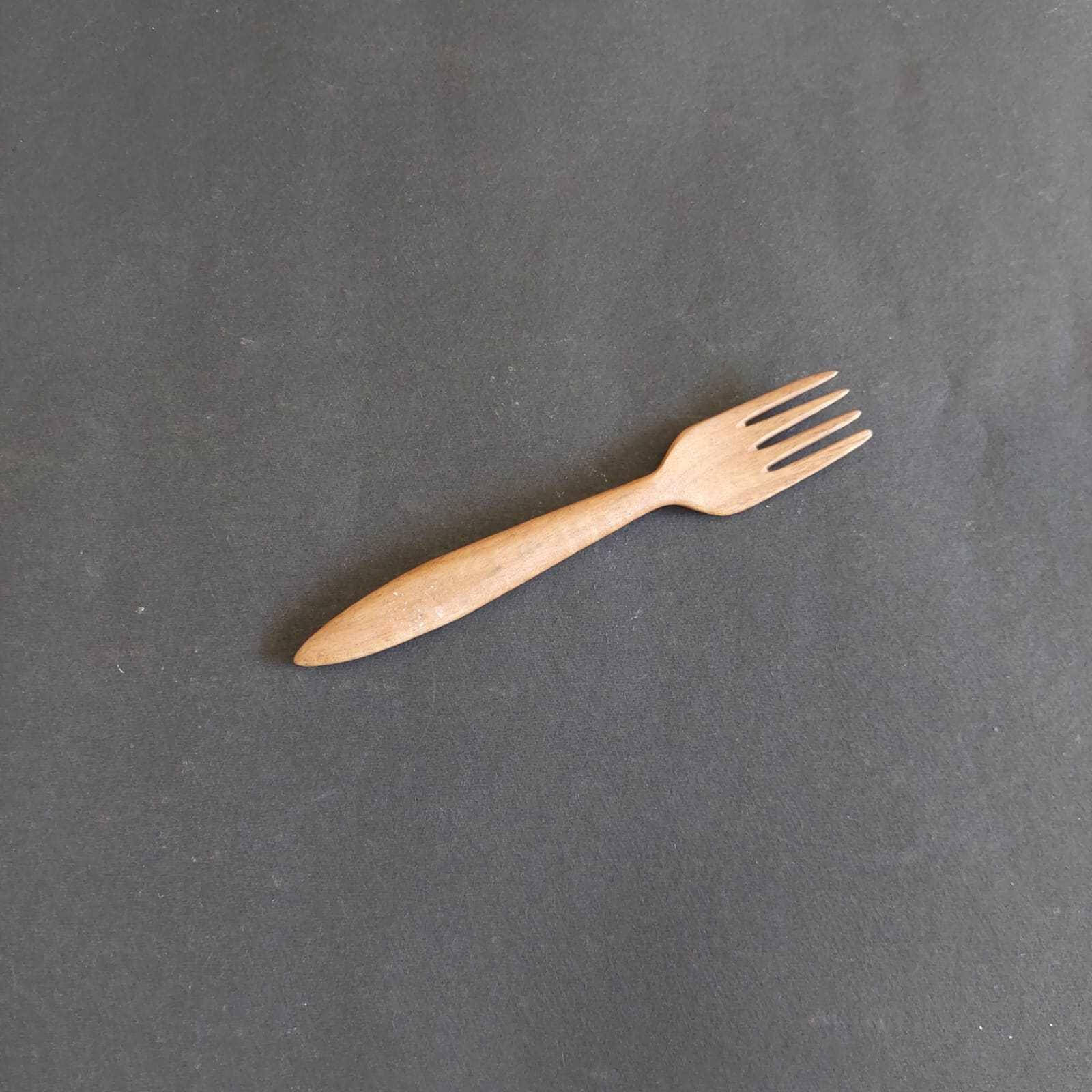 Handcrafted Neem Wood Fork | Table & Dining | Zishta