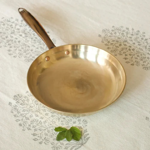 Kansa Fry Pan – Handcrafted Bronze Frying & Saute Pan | Buy Online