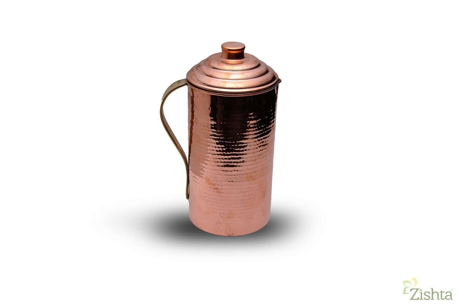 Traditional Copper Water Jug | Handcrafted | Zishta