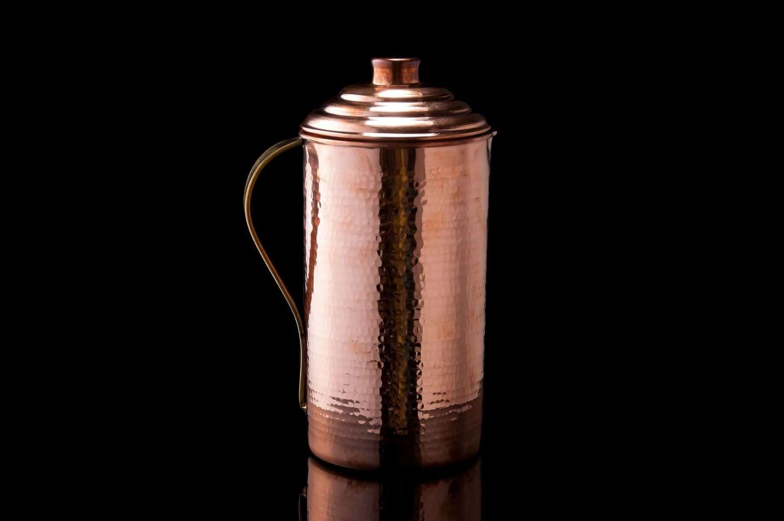 Traditional Copper Water Jug | Handcrafted | Zishta